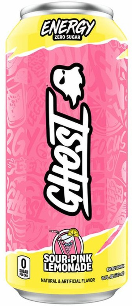 Sour Pink Lemonade Energy Drink